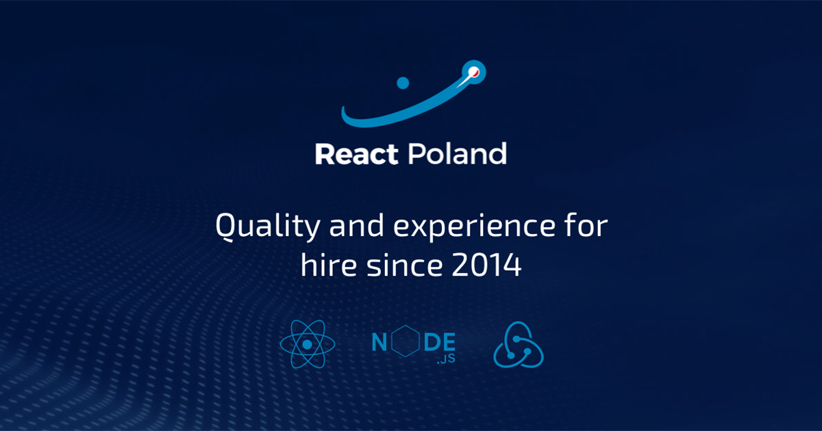 Careers React Poland Reactjs And React Native Developers Development 