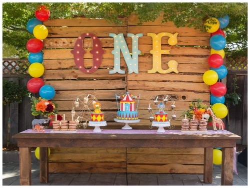 Rustic Circus Birthday - Simple Little Details