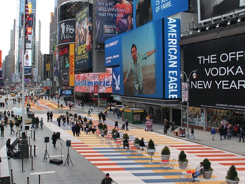 Red Square Design | Times Square