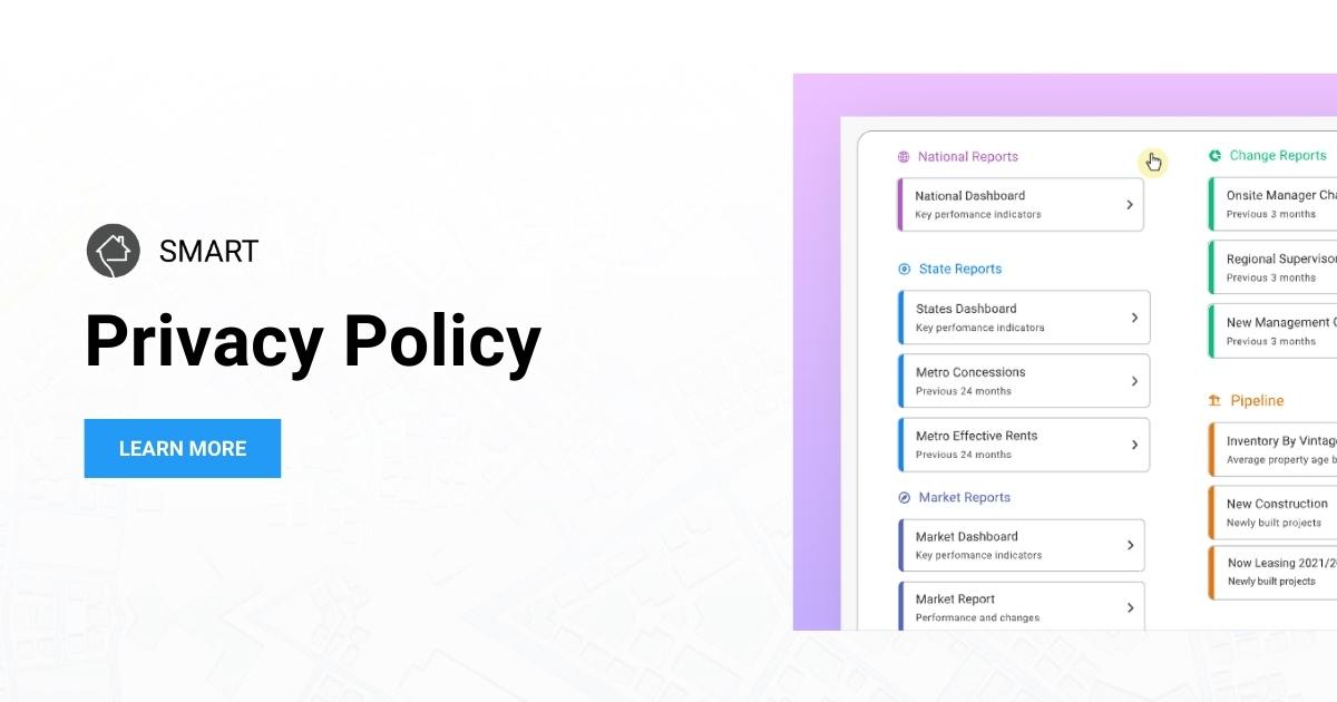 Privacy Policy | Smart Apartment Data