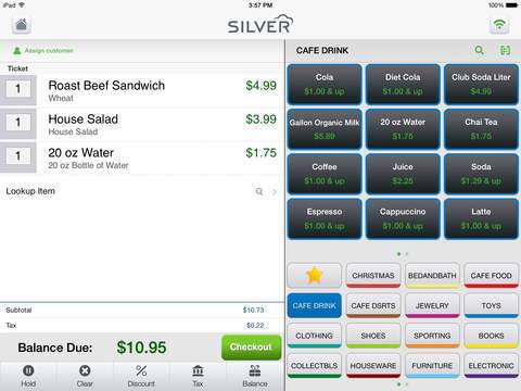 NCR Silver Retail Point of Sale System