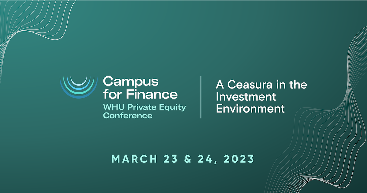WHU Private Equity Conference 2023