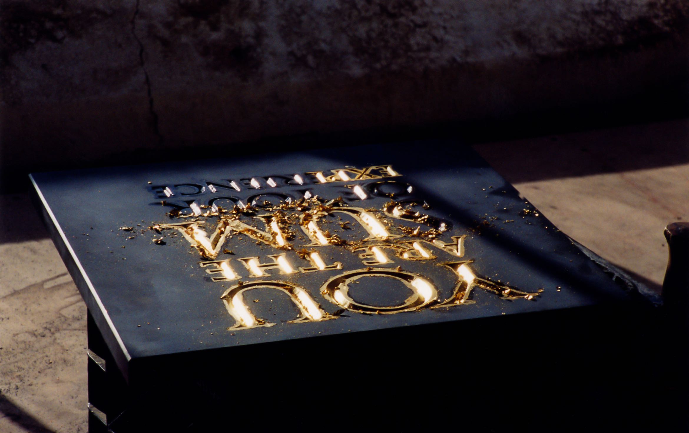 Stone Letter Carving