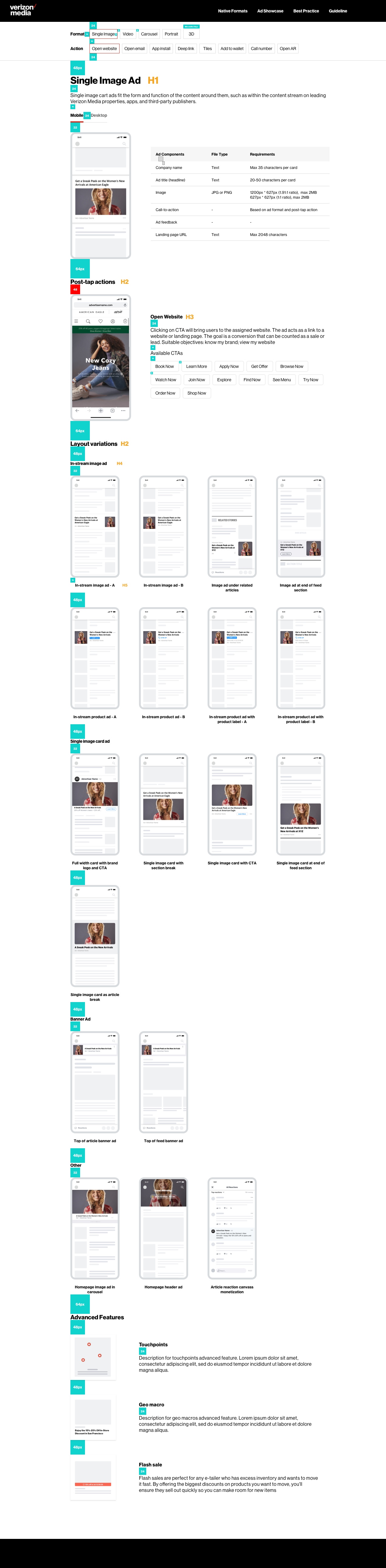 Native Ad Formats Design Guide