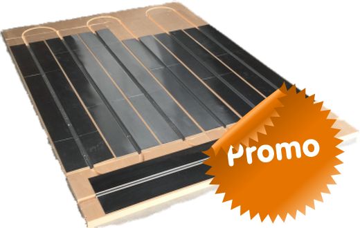 Caleosol: Plancher chauffant sec mince faible épaisseur