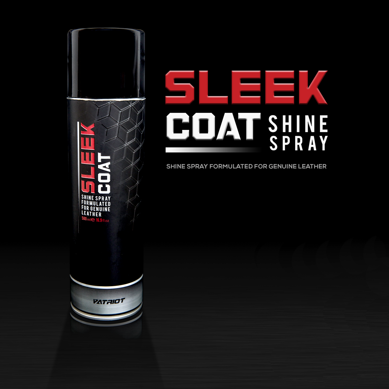 Patriot Outfit - สเปรย์เคลือบเงารองเท้าหนังแท้ SLEEK COAT™