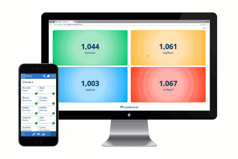 House Points App with Dashboard