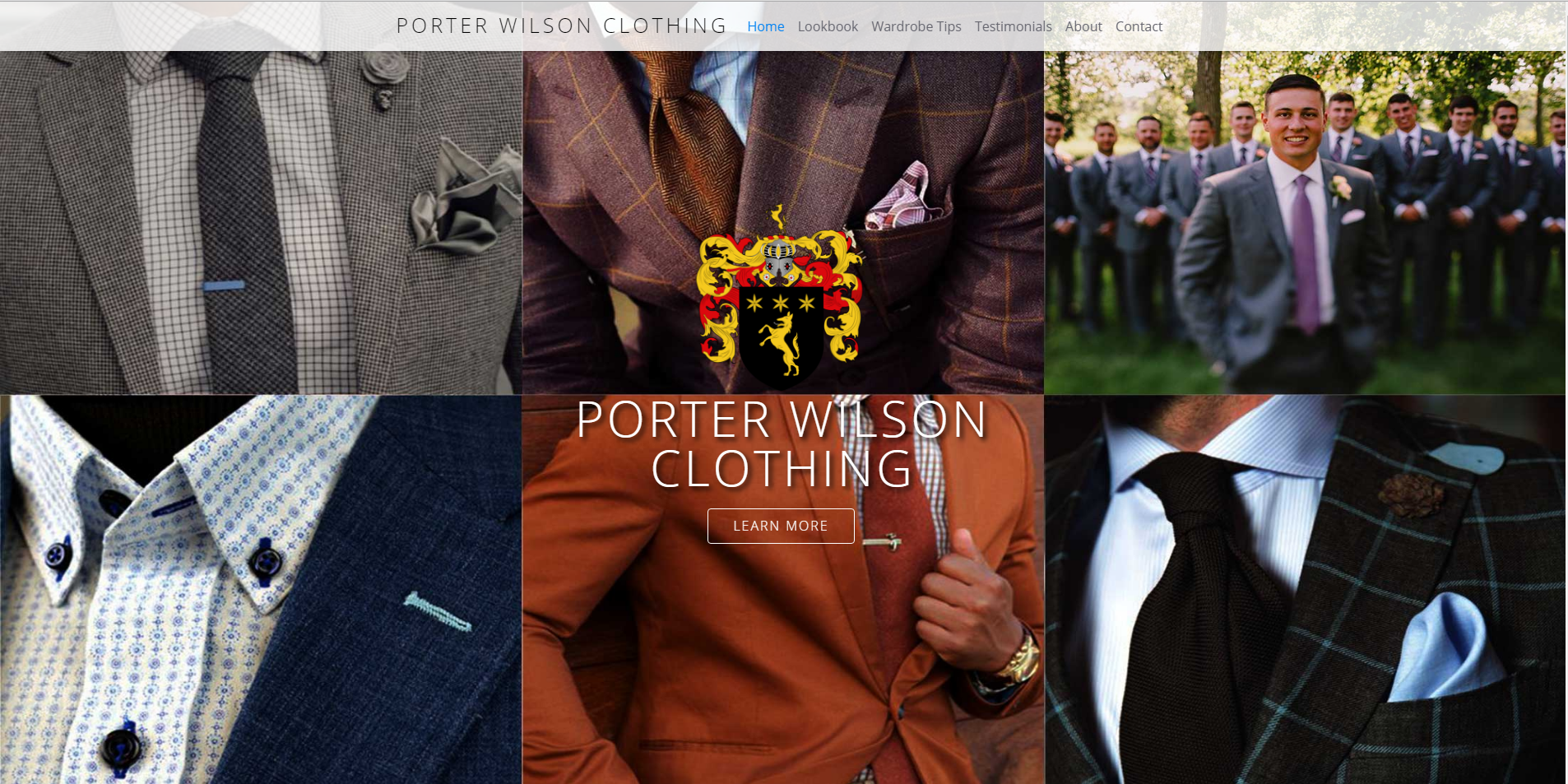 Blog Post | Web Design | Porter Wilson Custom Clothing