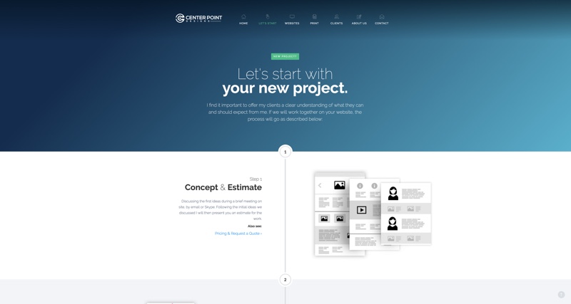 Custom and Responsive Websites | Center Point Designs