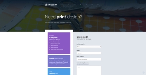 Custom and Responsive Websites | Center Point Designs