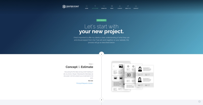 Custom and Responsive Websites | Center Point Designs