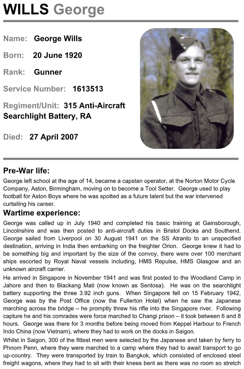 FEPOW Photo Album | COFEPOW