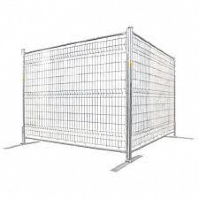 Jobsite Safety Fence 6' X 8' - Broadline Rentals