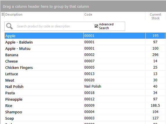 Category: Products / Inventory