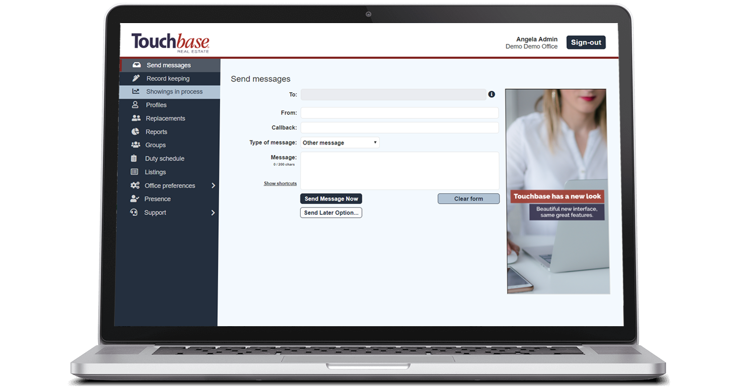 Touchbase for Real Estate Brokerages