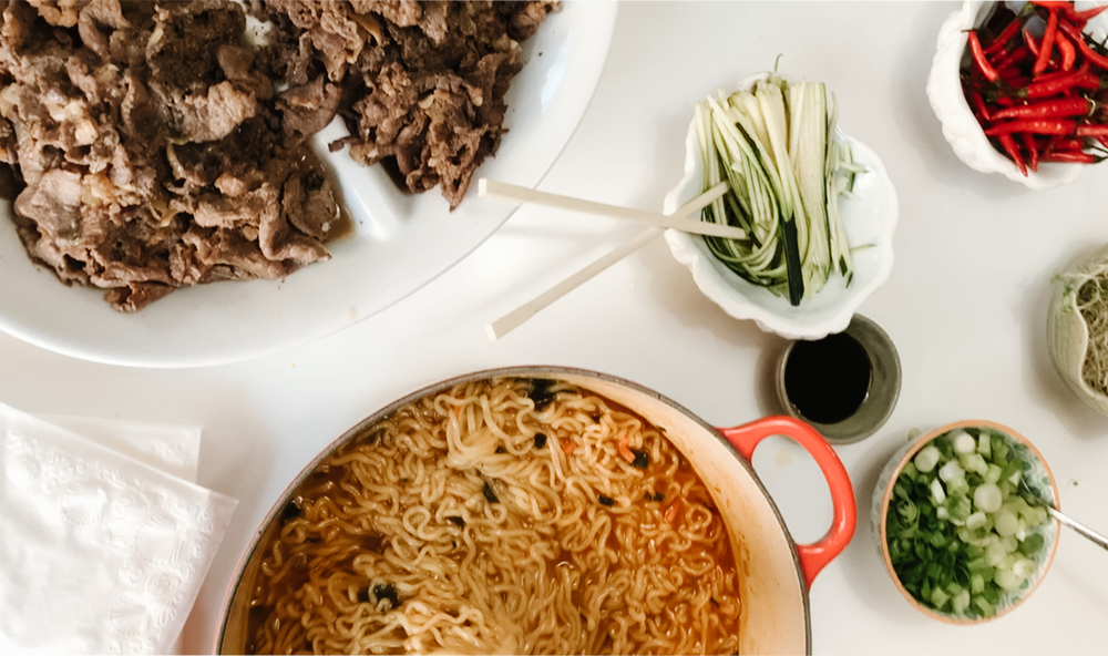 Boba + Ramen Bar Party