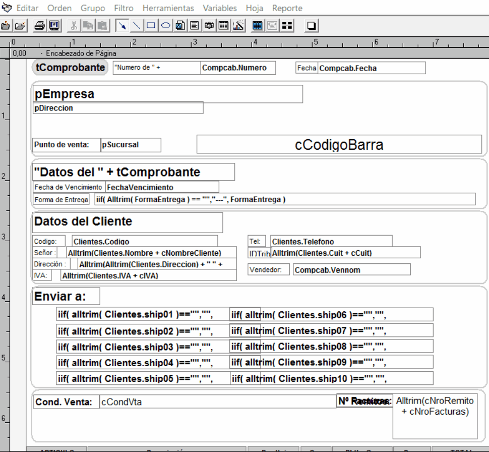 📘 Diseño de Comprobantes de Venta » Avanzado » EGA Futura Software