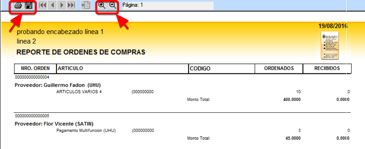 📘 Reportes de Facturas y Ordenes de Compra » EGA Futura Software