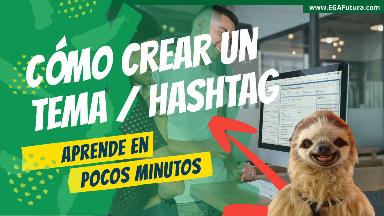 🎓 Tutorial » Cómo crear un Tema o Hashtag?