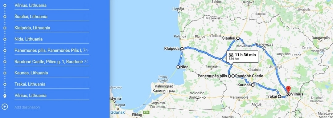 8 Best Places To Visit In Lithuania {+ Full Itinerary}