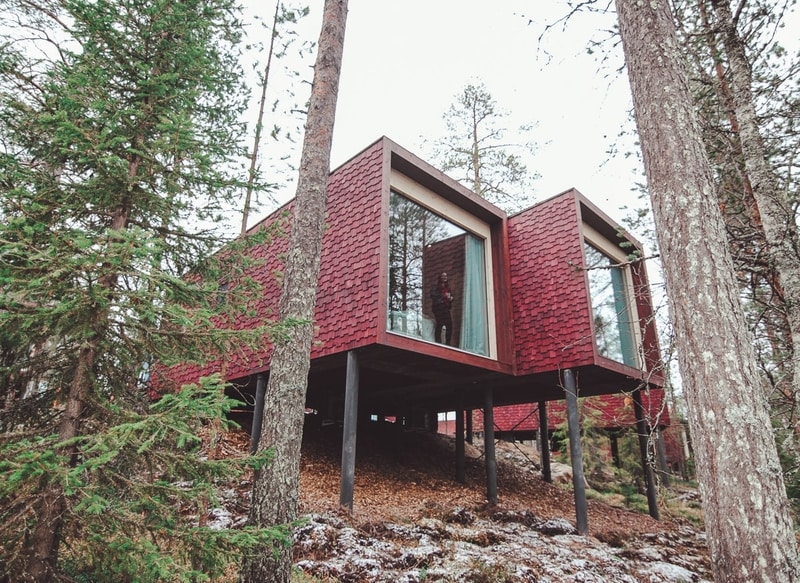 Staying At The Arctic Treehouse Hotel In Finland: Honest Review