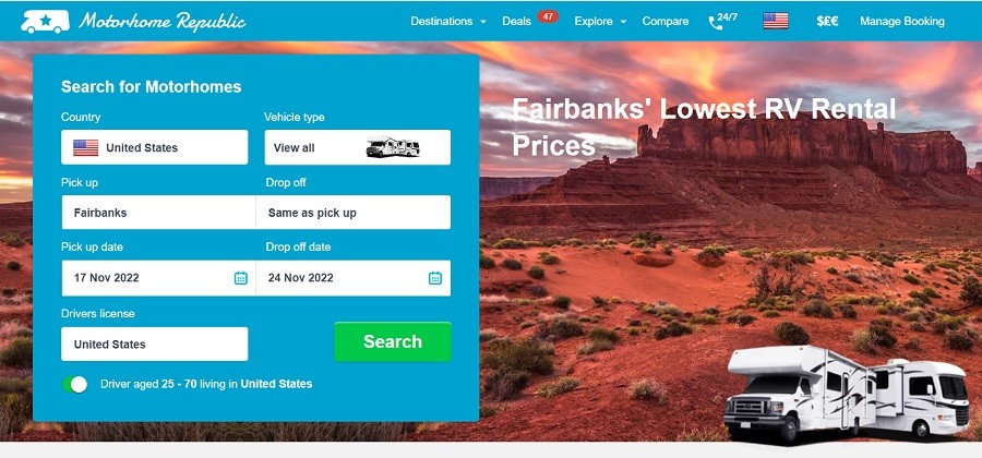 5 Best Motorhome & RV Rentals in Alaska [Anchorage & Fairbanks]