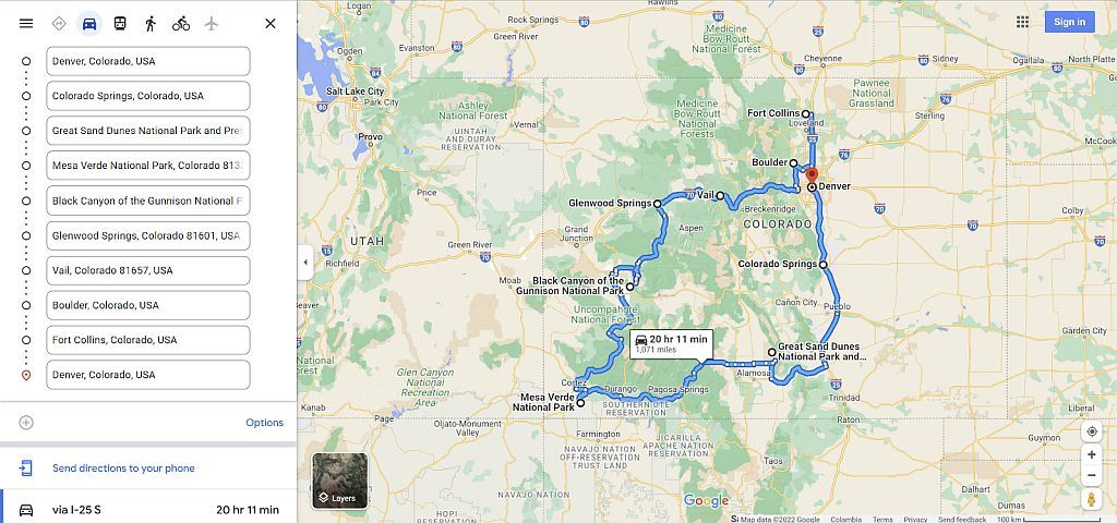 2 Week Colorado Road Trip Itinerary (2023!)