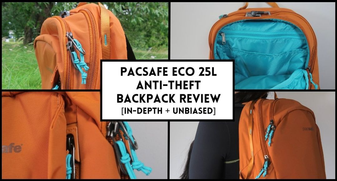 Pacsafe® Eco 25L Anti-Theft Backpack (HONEST REVIEW!)