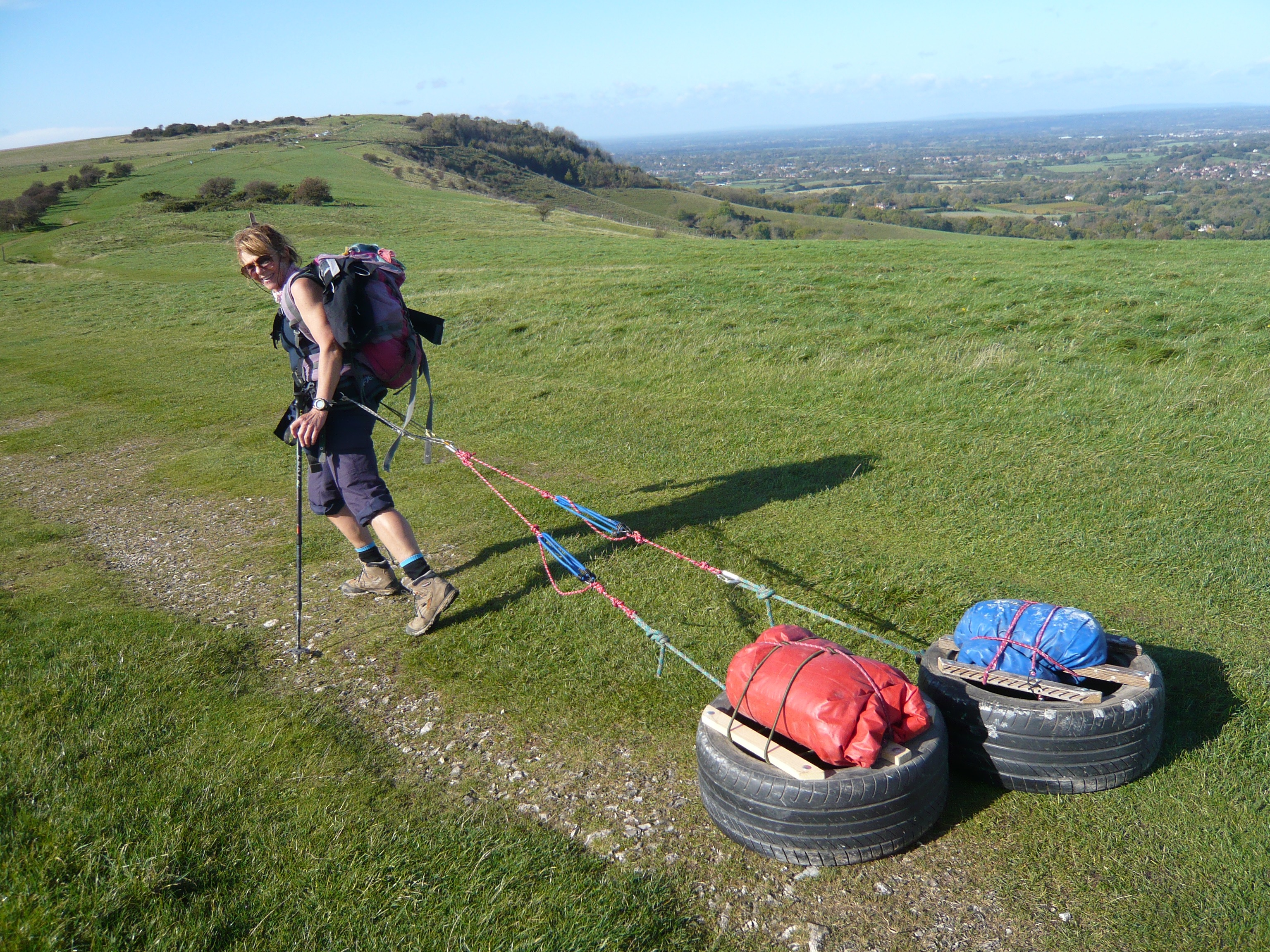 The art of tyre-pulling | News | Tess Burrows