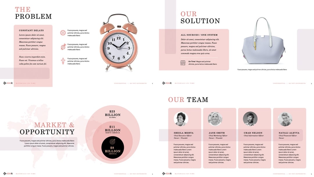 Presentation Design Samples