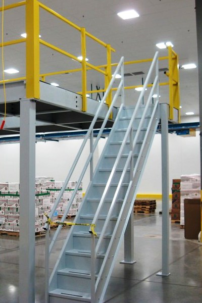Mezzanine Stairs - The Mezzanine Company