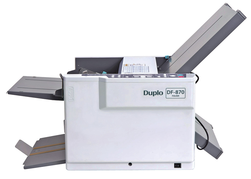 Duplo DF-870 Folder | Intoprint Technologies