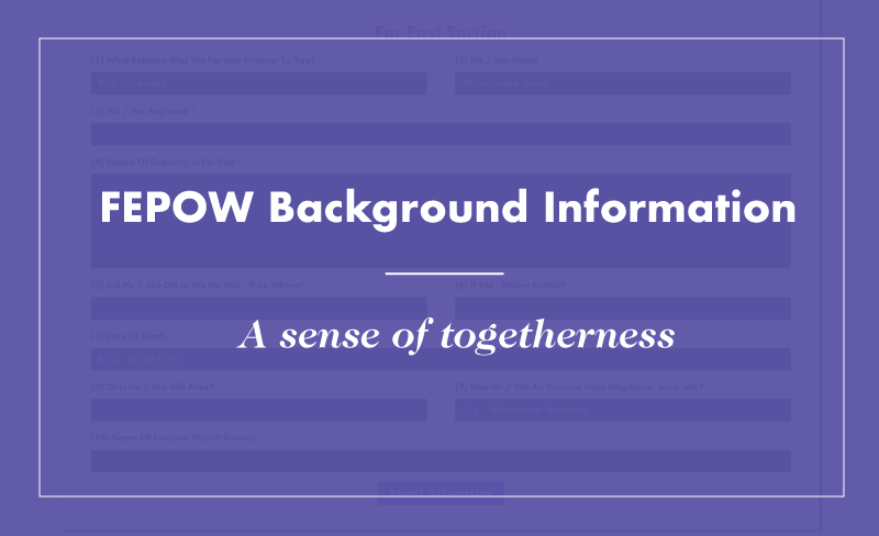 A sense of togetherness