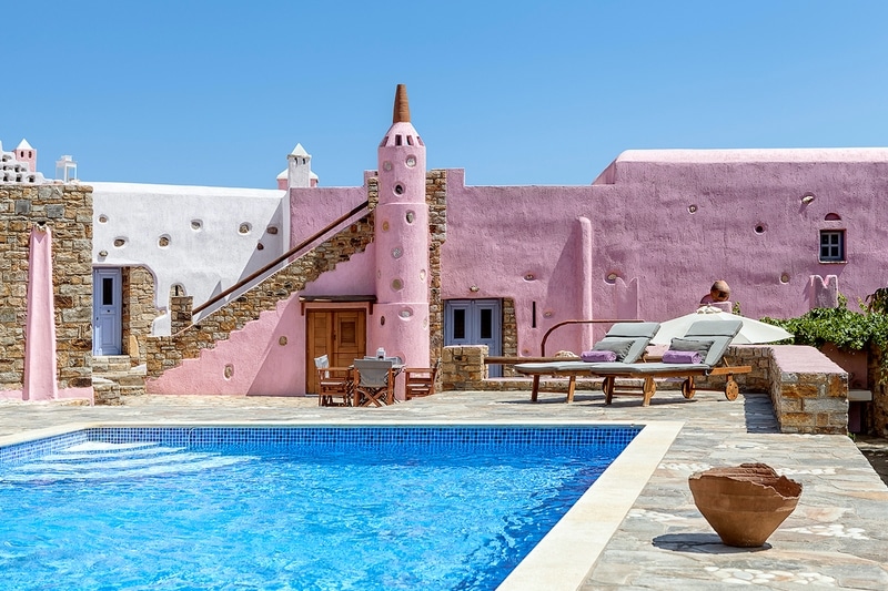 Traditional Cave Houses on a Greek Island | Georgilas Cave House