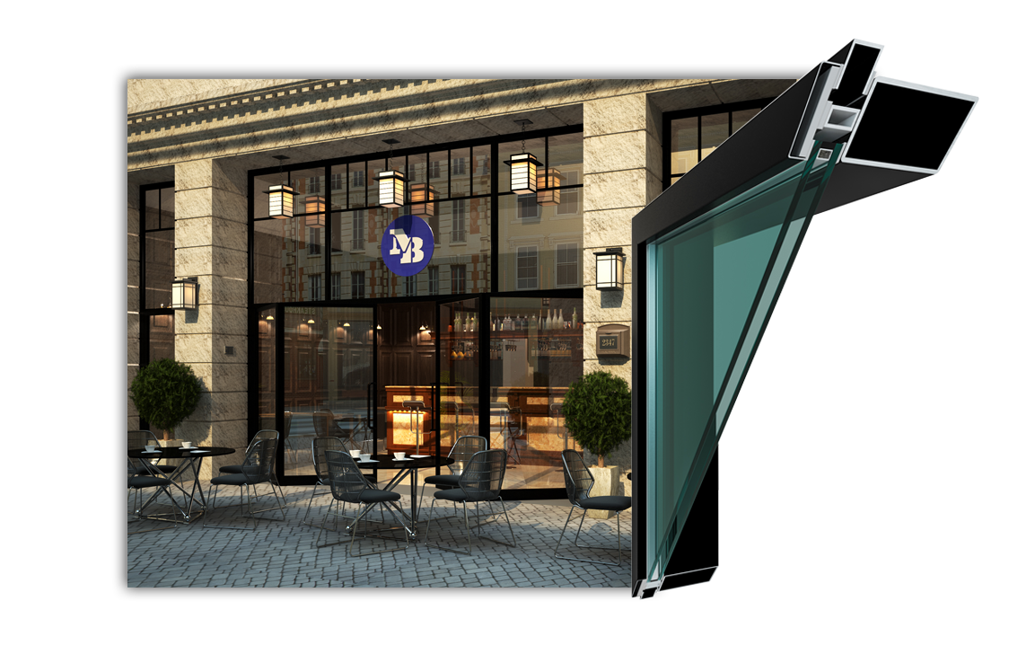 Metal Boutique Steel Storefronts