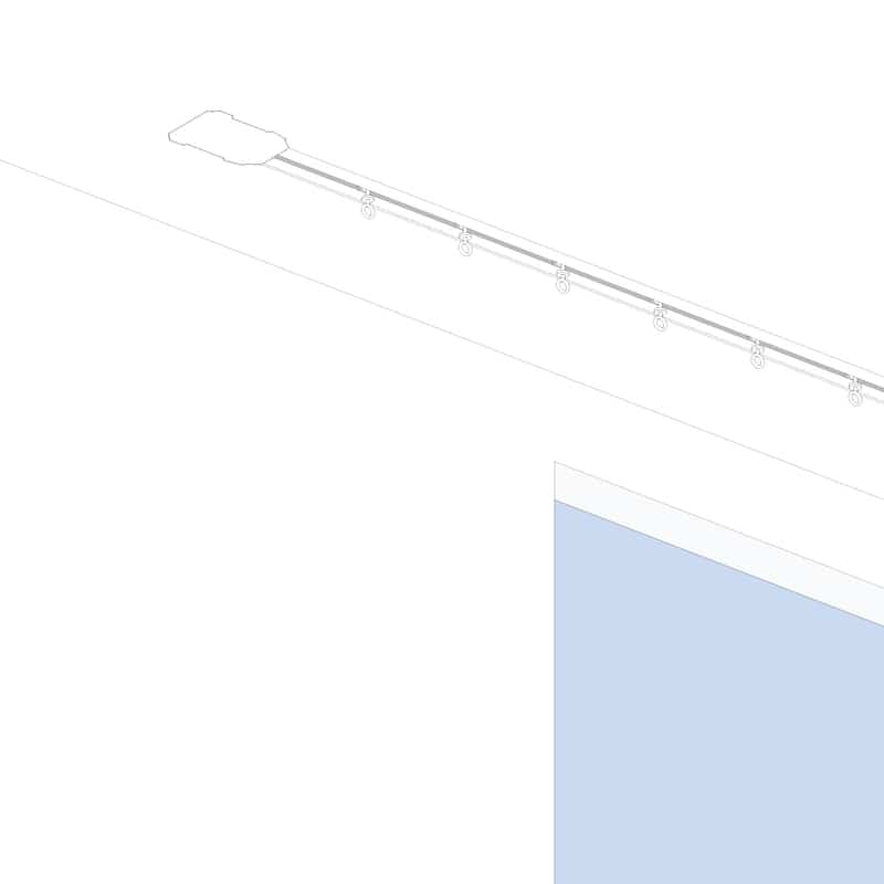 Recessed Curtain Tracks for Somfy, Lutron and Silent Gliss