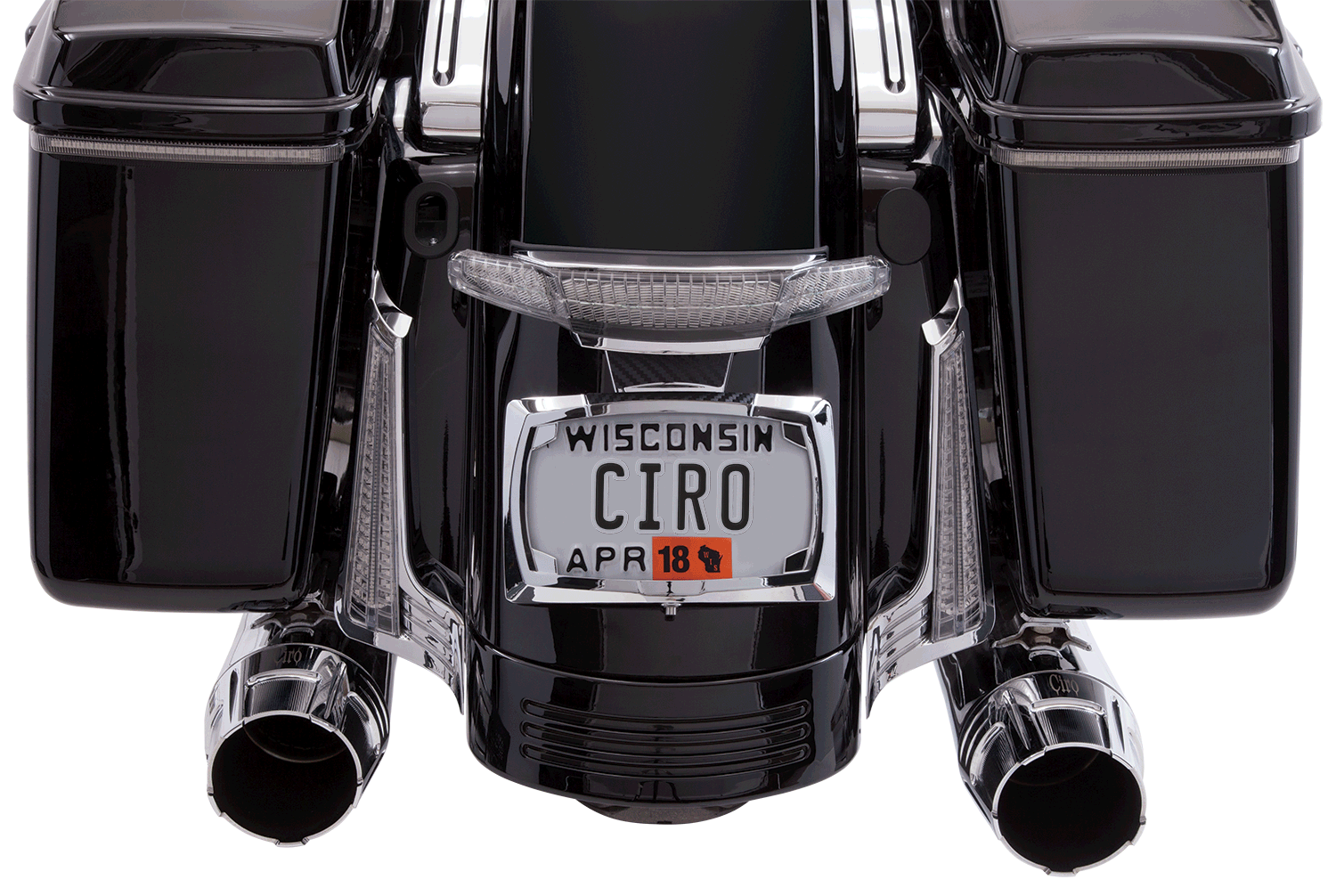 LATITUDE TAIL LIGHT LICENSE PLATE HOLDER CHROME 299 95 LATITUDE TAIL LIGHT LICENSE PLATE HOLDER CHROME 299 95