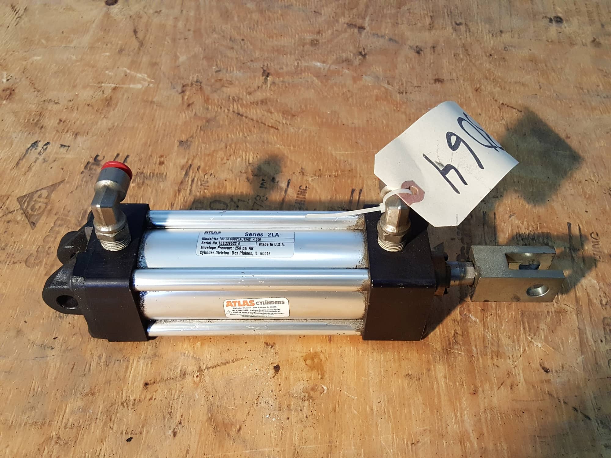 ATLAS CYLINDER (8151) | Diligent Equipment Exchange