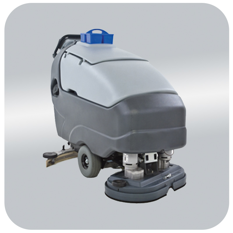 Restregadoras hombre atrás