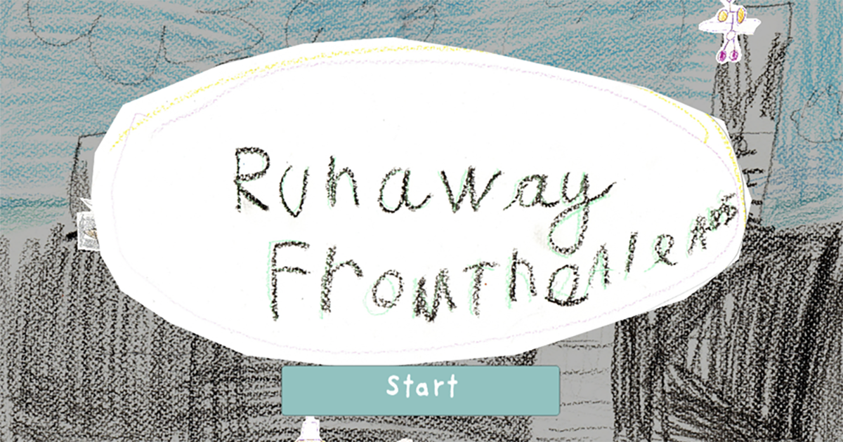 Runaway From The Aliens by Pitt