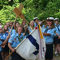 Camp Rakas, Custer MI. Home of Lithuanian Boy and Girl scouts from the ...