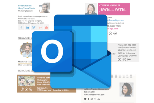 How to set up Microsoft Outlook Email Signature Templates | Pivotal IT
