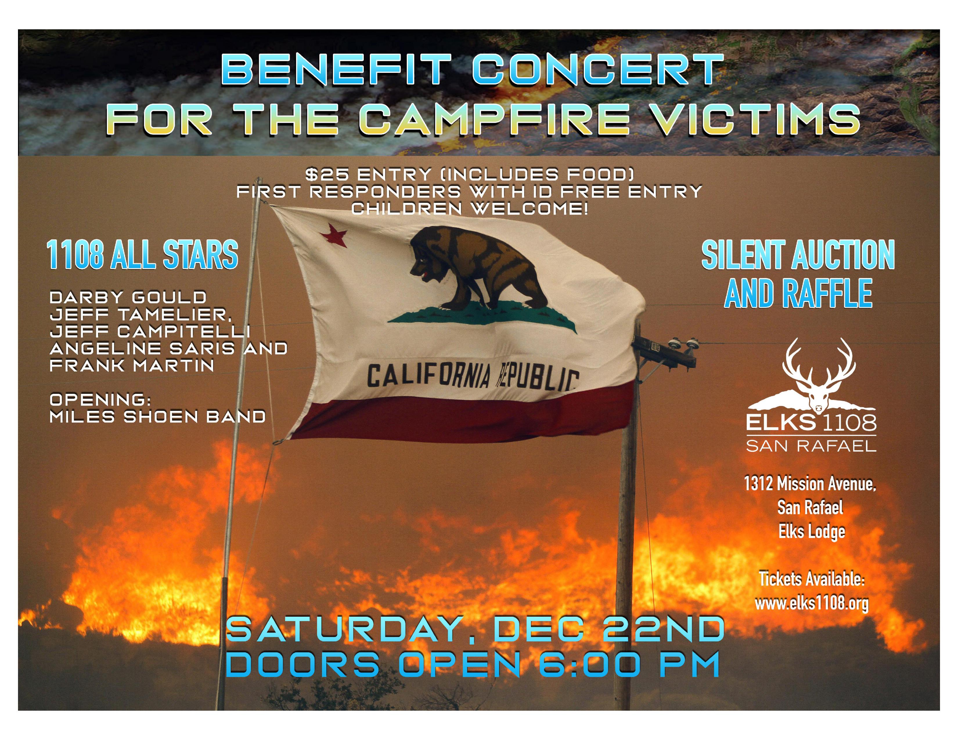 Fire Aid Benefit Concert