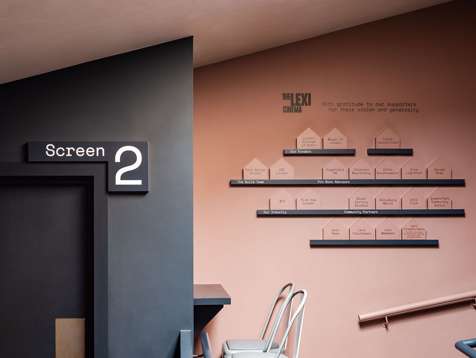 The Lexi Cinema Wayfinding