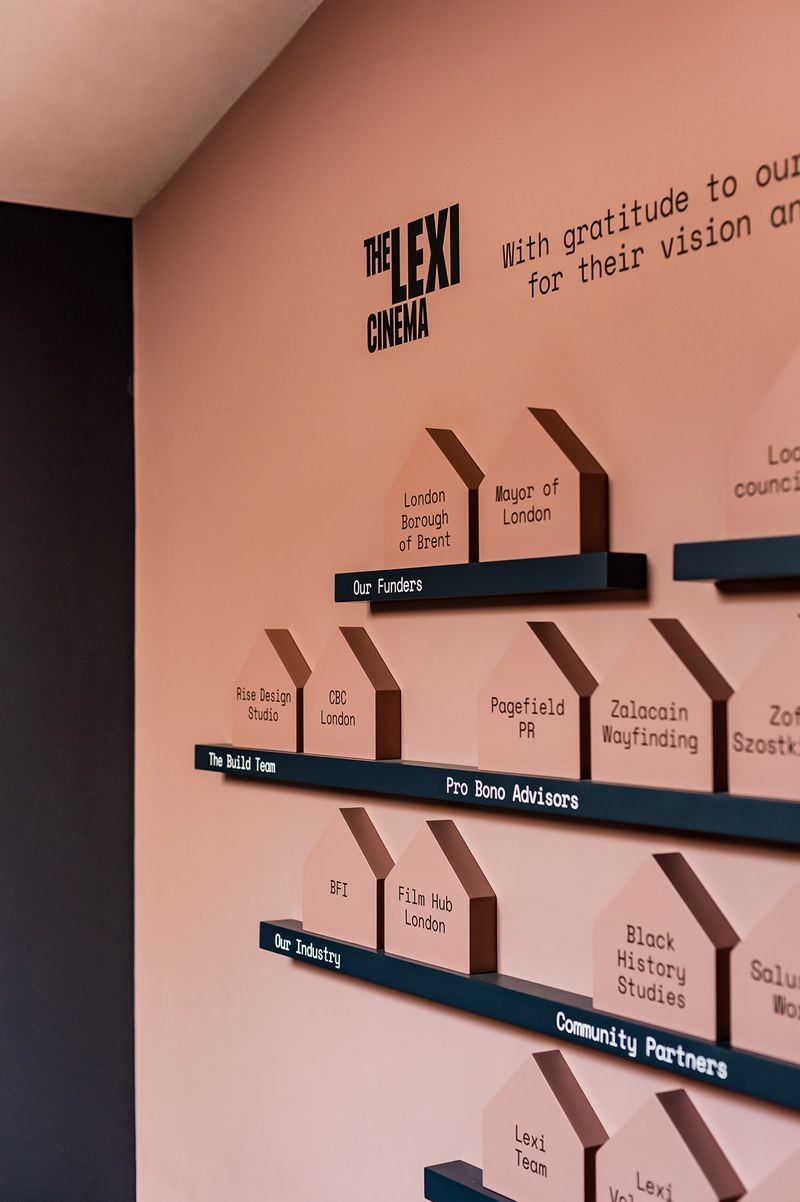 The Lexi Cinema Wayfinding