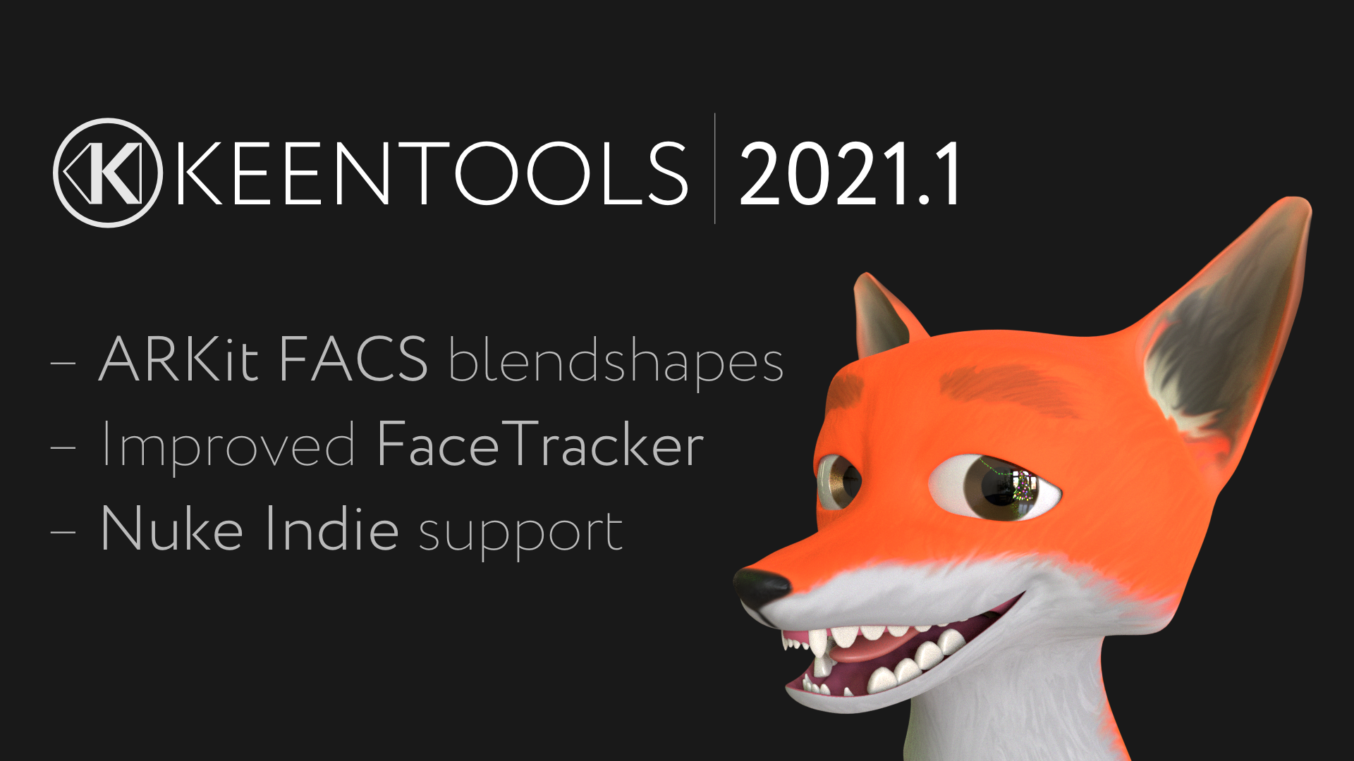 KeenTools version 2021.1 (22 Dec 2020)