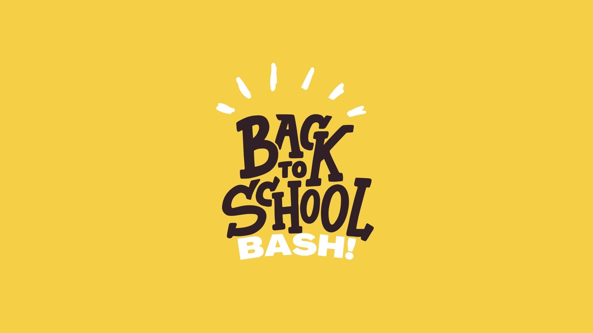 Back to School Bash