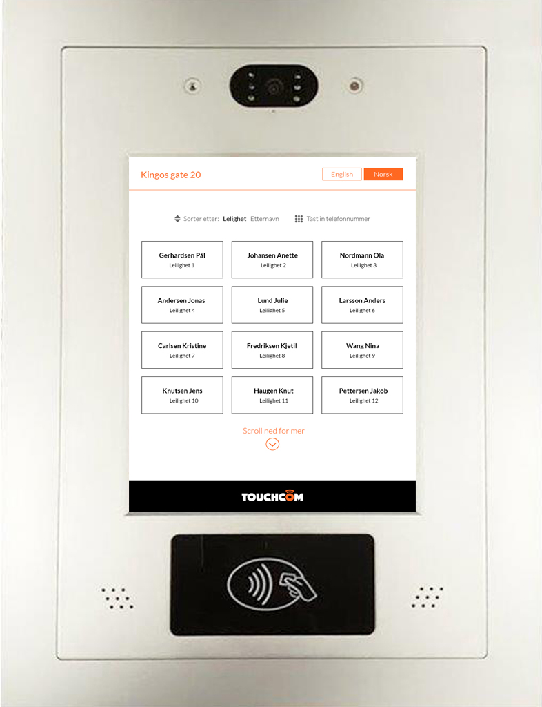 Touchcom - Fremtidens sikkerhetssystem