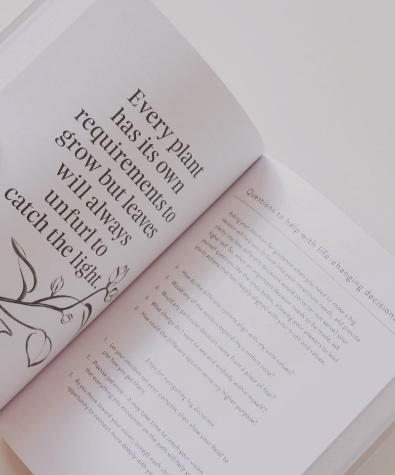 Guided journaling prompts with The Intuition Journal | Jo ChunYan