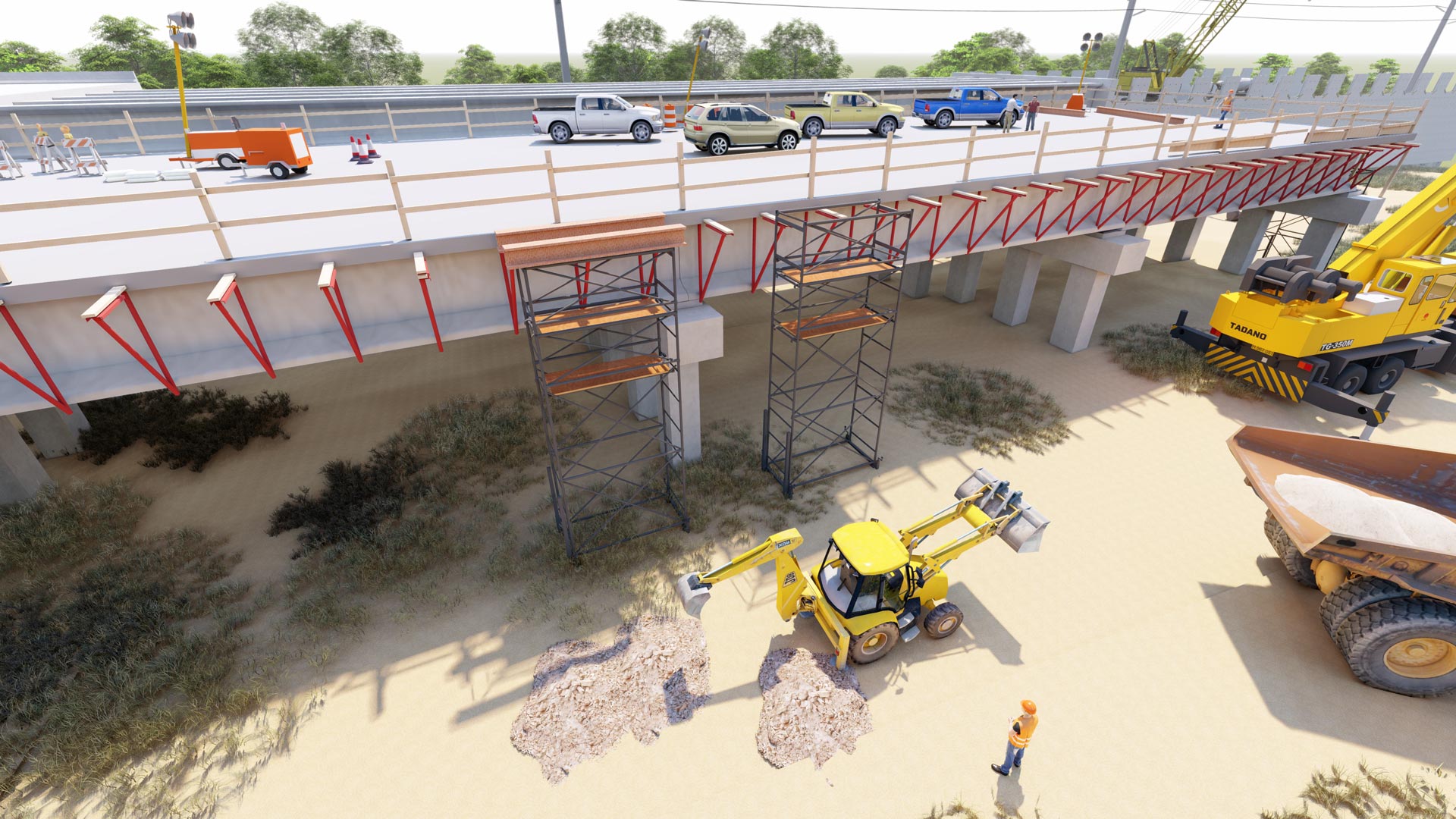 3D Infrastructure Visualization & Animation Studio